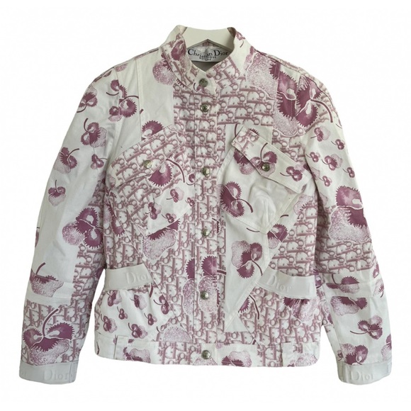 Dior | Jackets & Coats | Auth Y2k Dior Cherry Blossom Jacket | Poshmark